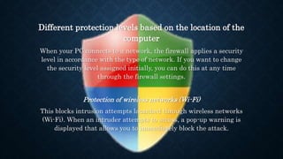 Firewall and its configuration | PPTX