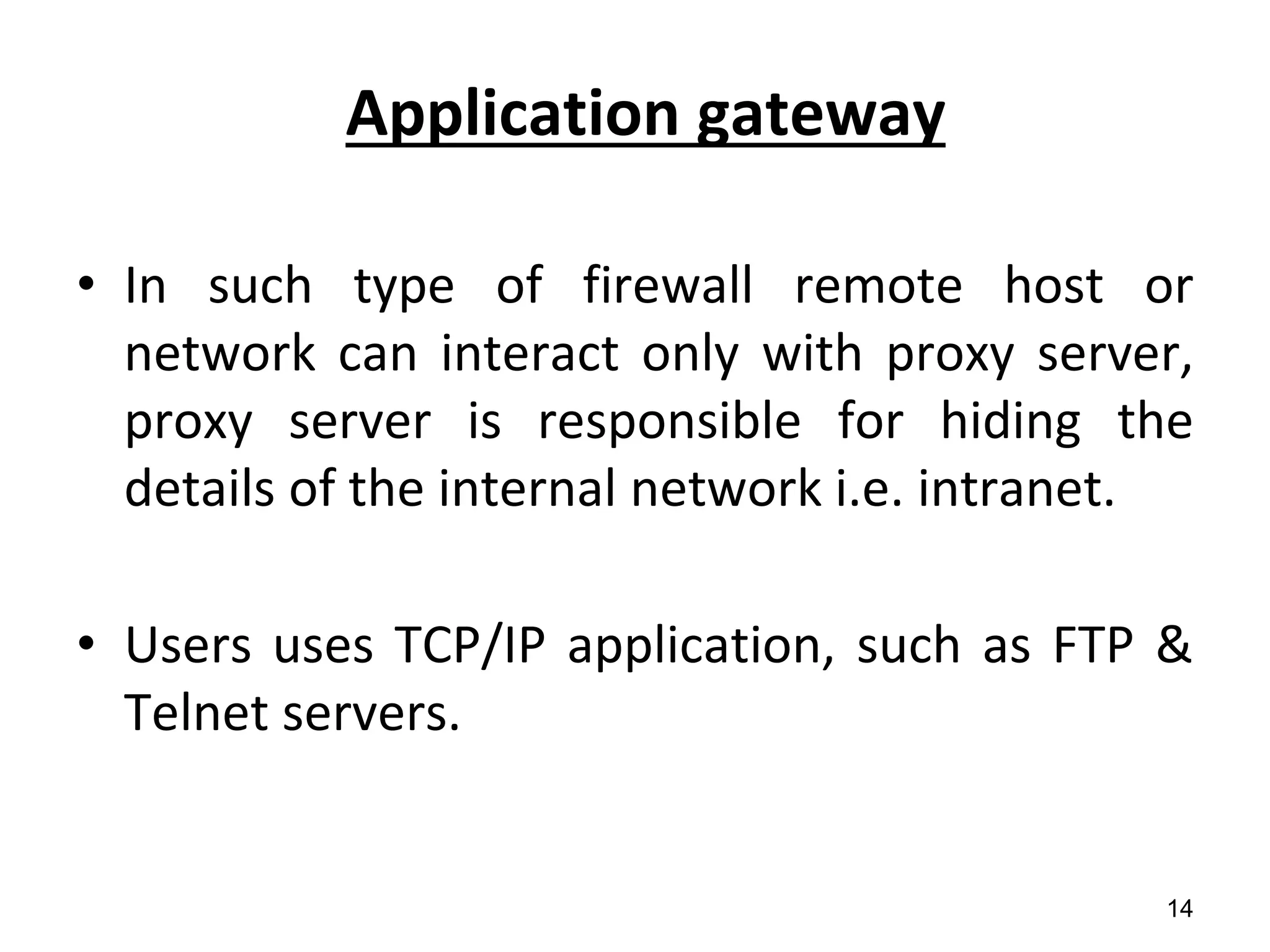 Firewall and its types and function | PPTX