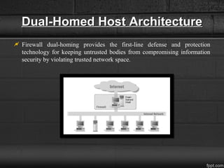 Firewall Architecture | PPT | Computing | Technology & Computing