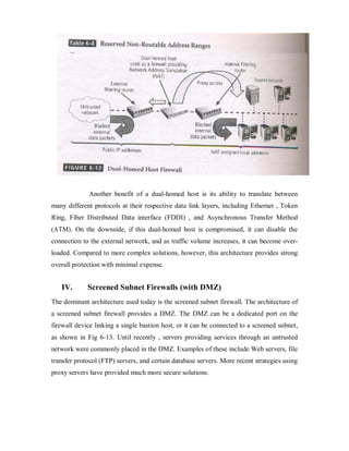 Firewall architectures | PDF | Computer Networking | Computing