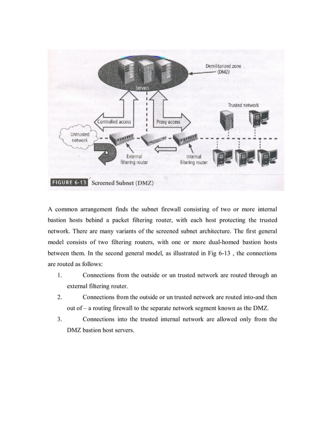 Firewall architectures | PDF | Computer Networking | Computing