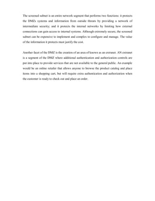 Firewall architectures | PDF