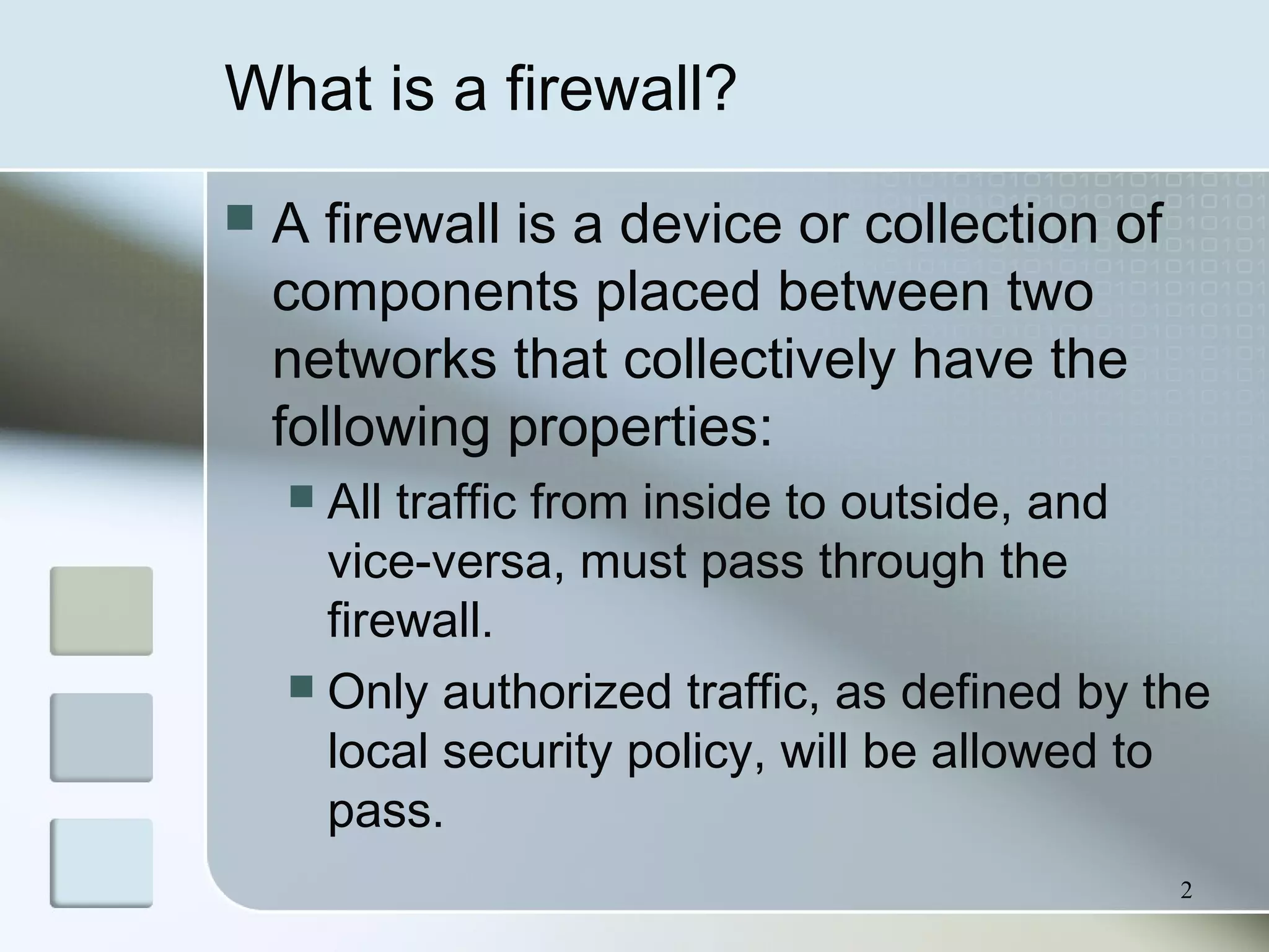 Firewall audit | PPT