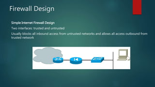 Firewall basics | PPTX