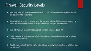 Firewall basics | PPTX