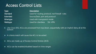 Firewall basics | PPTX