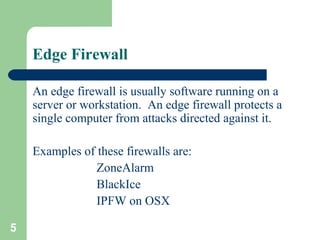 Firewall basics | PPT