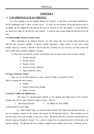 Firewall final (fire wall) | PDF