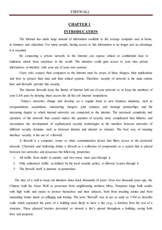 Firewall final (fire wall) | PDF