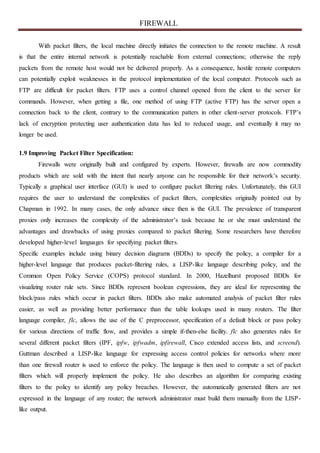 Firewall final (fire wall) | PDF