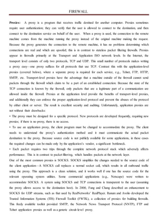 Firewall final (fire wall) | PDF