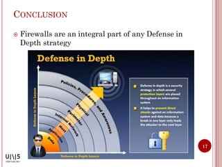 Firewall fundamentals | PDF