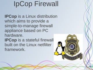 IPCop Firewall | PDF