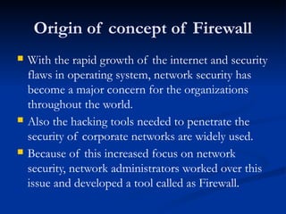 Firewall | PPT