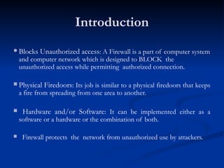 Firewall | PPT