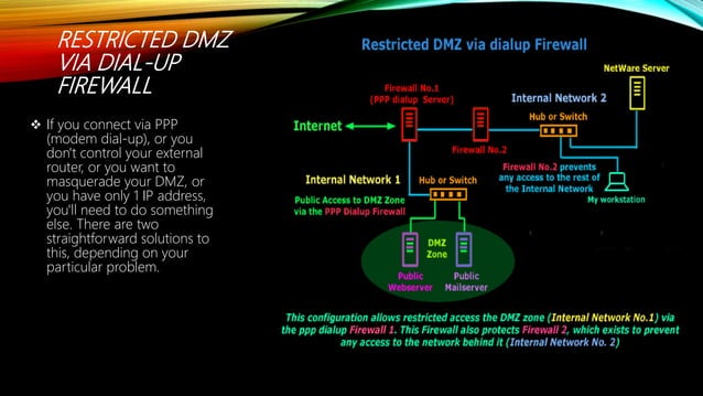Firewall management introduction | PPTX