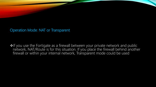 Firewall Management Introduction Pptx