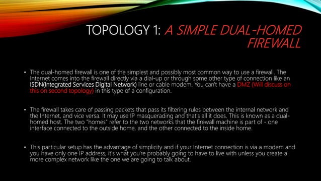 Firewall Management Introduction Pptx