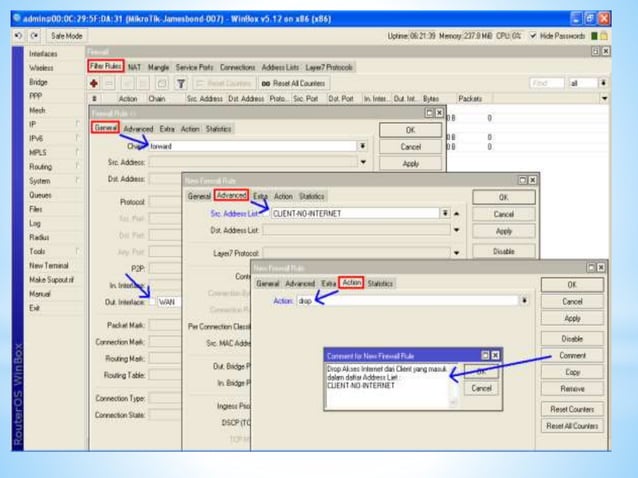 Firewall mikrotik | PPTX
