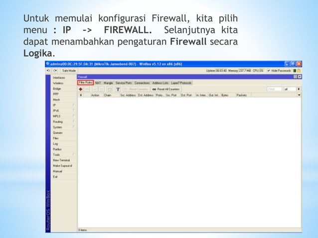 Firewall mikrotik | PPTX