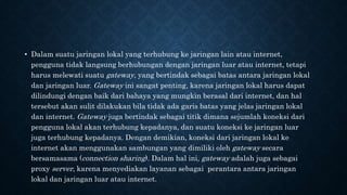 Firewall,NAT,Proxy Server | PPTX