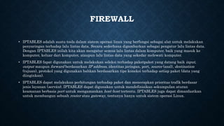 Firewall,NAT,Proxy Server | PPTX