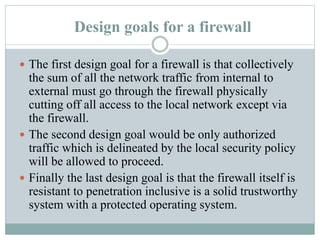Firewall | PPT