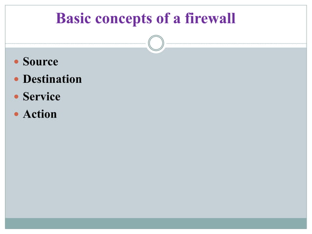 Firewall ppt | PPT