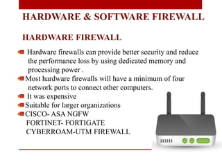 Firewall ppt | PPT