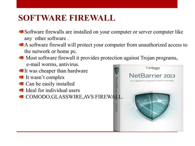 Firewall ppt | PPT