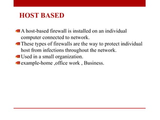 Firewall ppt | PPT