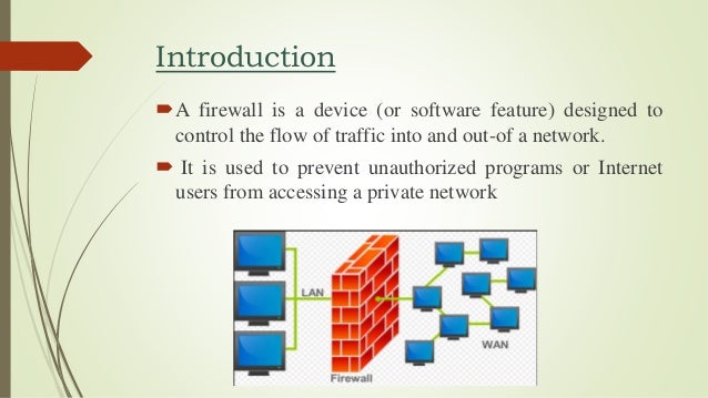 Firewall presentation