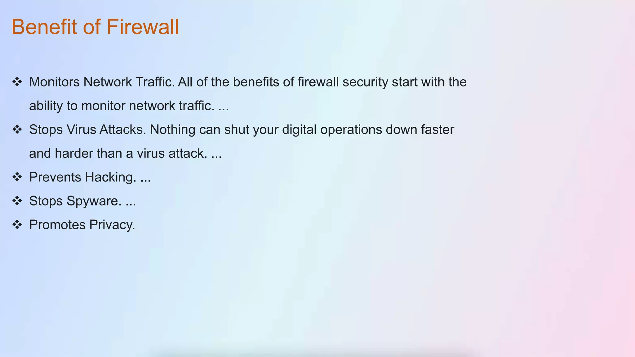FIREWALL PROJECT.pptx BY SAKSHI SOLAPURE | PPTX | Internet | Computing