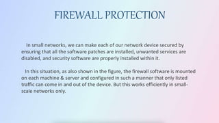 FIREWALL PROJECT.pptx BY SAKSHI SOLAPURE | PPTX | Internet | Computing