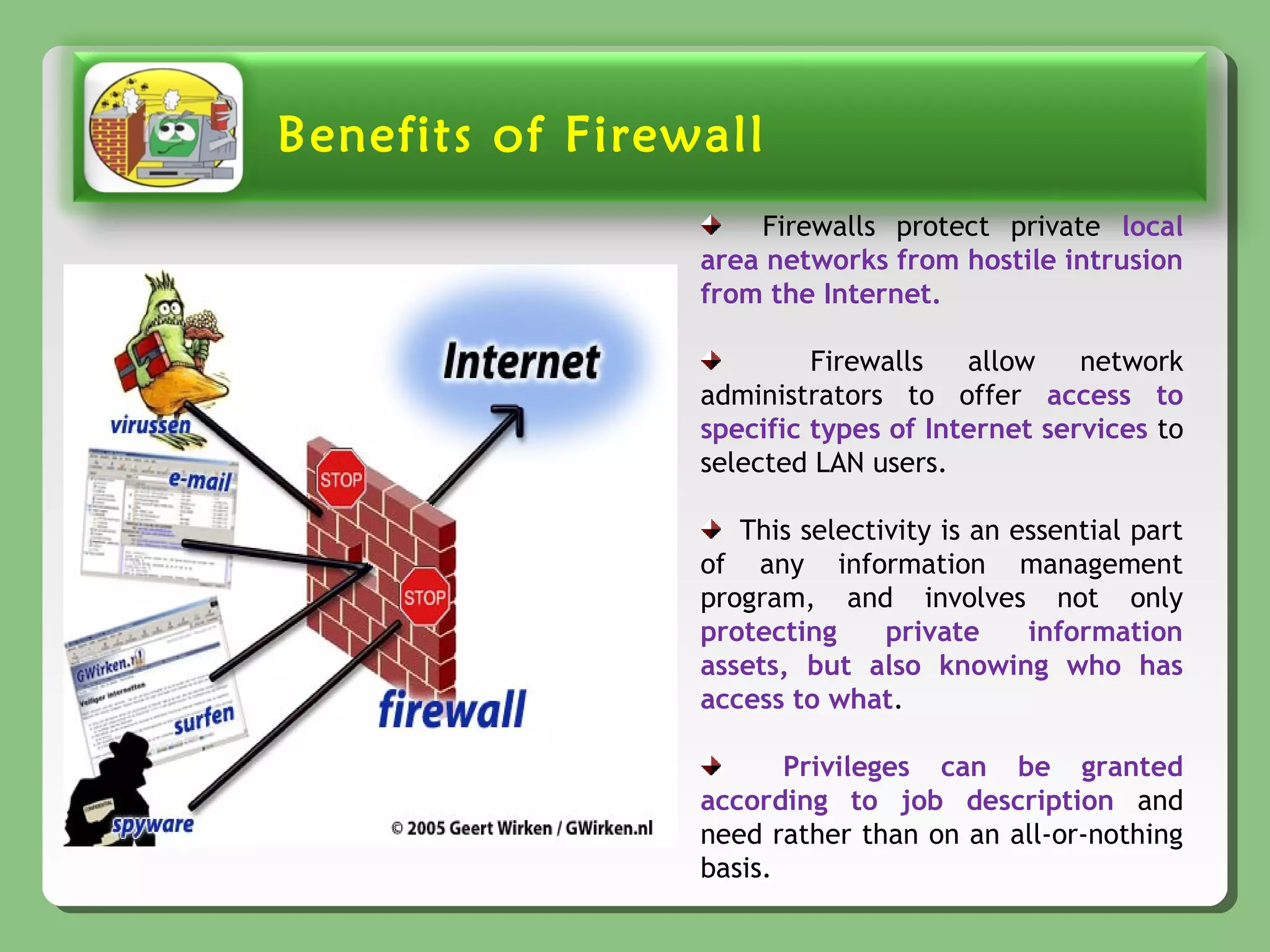 Firewall protection | PPT