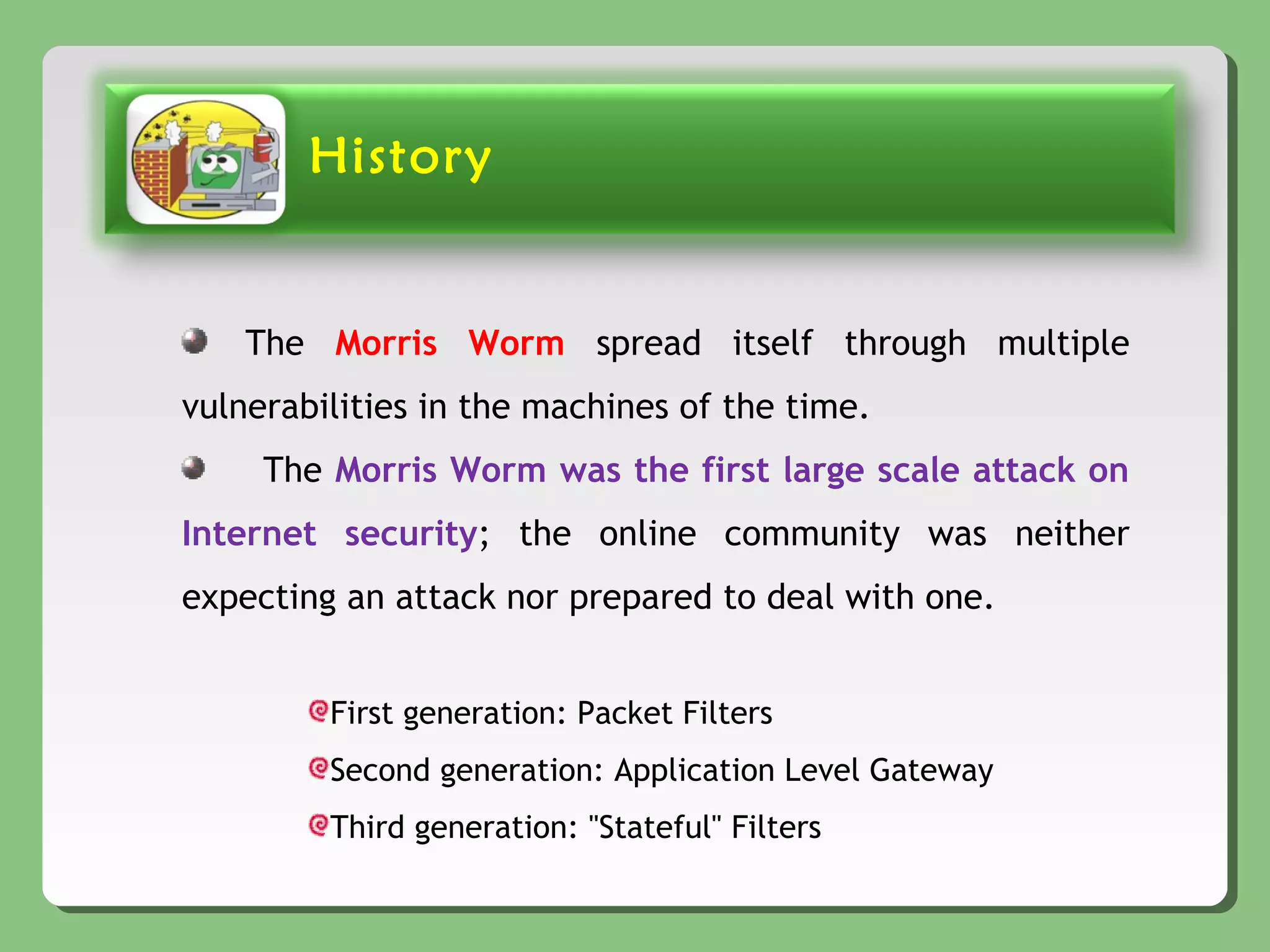 Firewall Protection Ppt