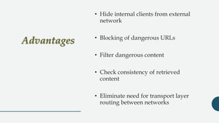 Firewall & Proxy Server | PPTX | Computer Networking | Computing