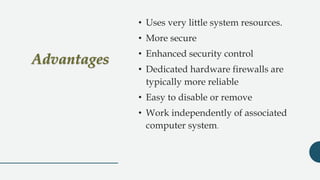 Firewall & Proxy Server | PPTX