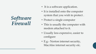 Firewall & Proxy Server | PPTX