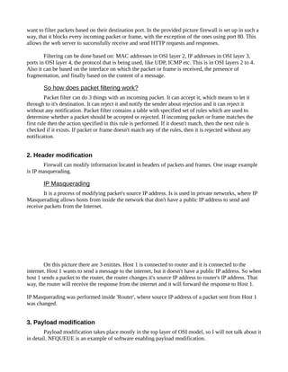 Basics of firewall, ebtables, arptables and iptables | PDF
