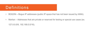 Firewall, Router and Switch Configuration Review | PPTX