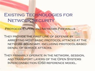 Firewalls | PPT | Computer Networking | Computing