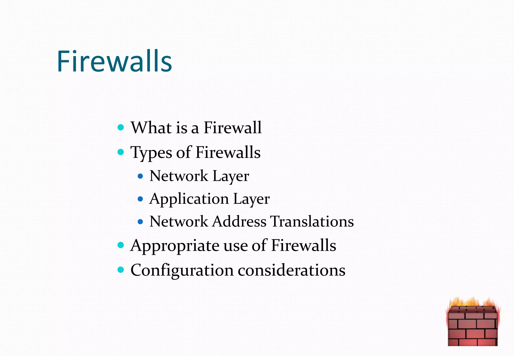 Firewalls | PPTX