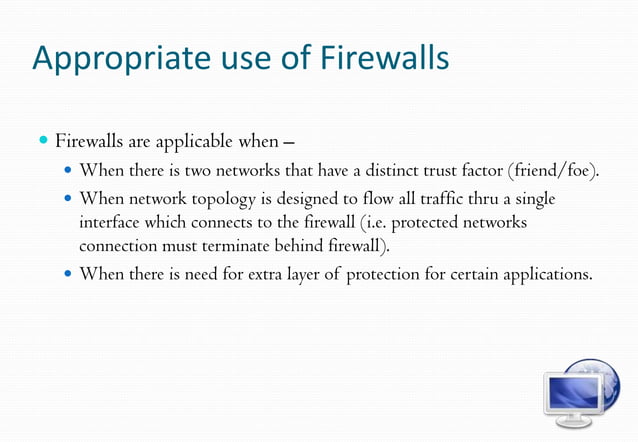 Firewalls | PPT