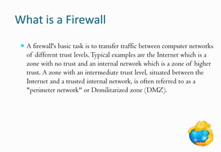 Firewalls | PPTX | Computer Networking | Computing