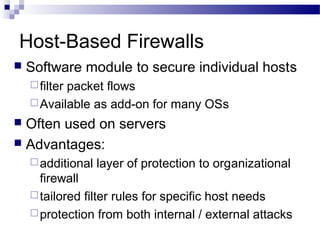 Firewalls | PPT