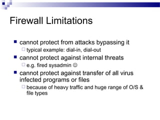 Firewalls | PPT