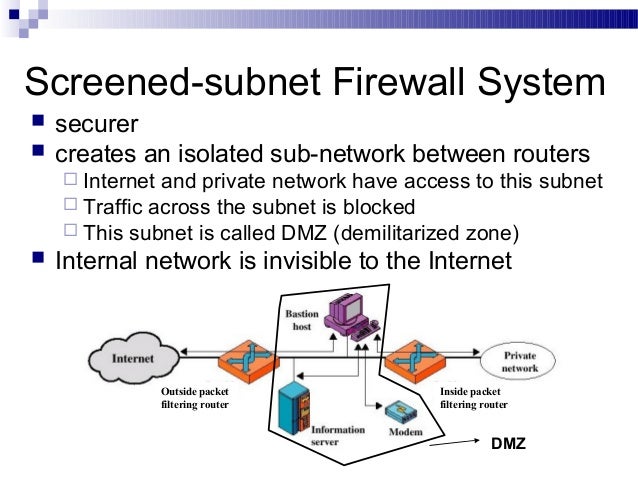 Firewalls