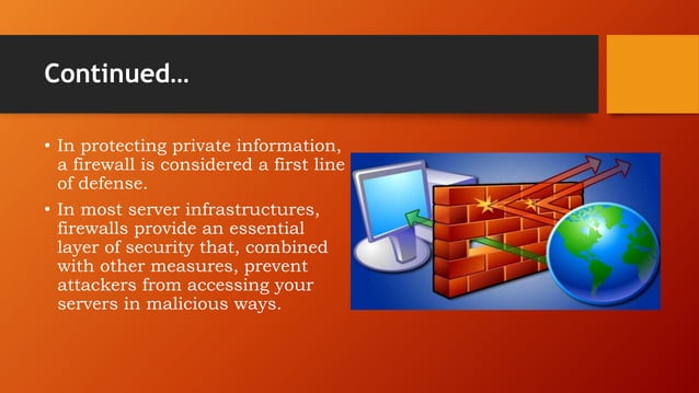 Firewalls | PPTX | Internet | Computing