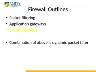 overview of firewall and classification .ppt